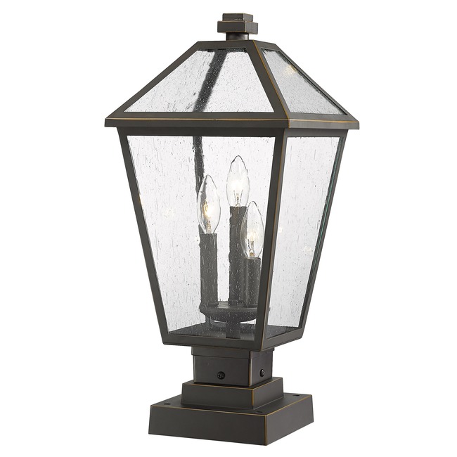 Talbot Outdoor Pier Light with Square Stepped Base by Z-Lite | 579PHBS ...