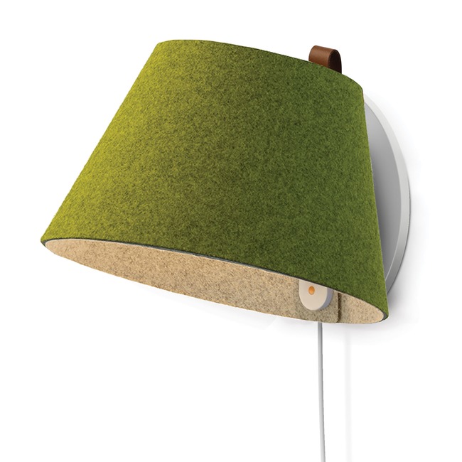 Lana Plug-in Wall Sconce by Pablo | LANA WALL MINI MOSS/GRY | PBL882804