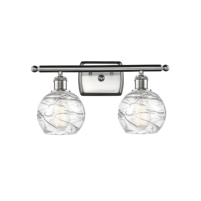 Deco Swirl Bathroom Vanity Light by Innovations Lighting | 516-2W-SN ...