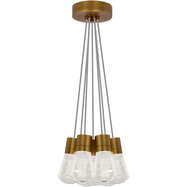 Alva Multi-Light Pendant by Visual Comfort Modern | 700TDALVPMC7YR ...