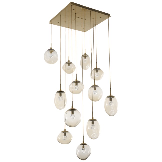 Cosmos Gem Square Multi Light Pendant by Hammerton Studio | CHB0069-12 ...