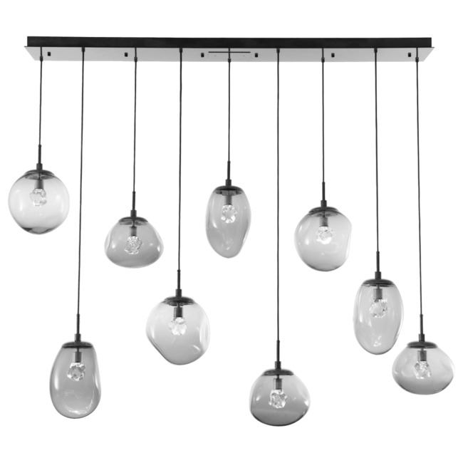 Cosmos Gem Linear Multi Light Pendant by Hammerton Studio | PLB0069-09 ...
