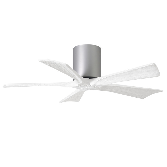 Irene Hugger Ceiling Fan by Matthews Fan Company | IR5H-BN-MWH-42 ...