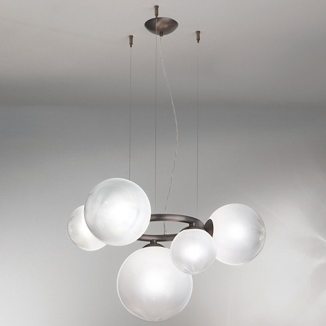 Puppet Ring Chandelier by Vistosi | PUPRI SP 5 BCSF NNS G9UL | VIS965792