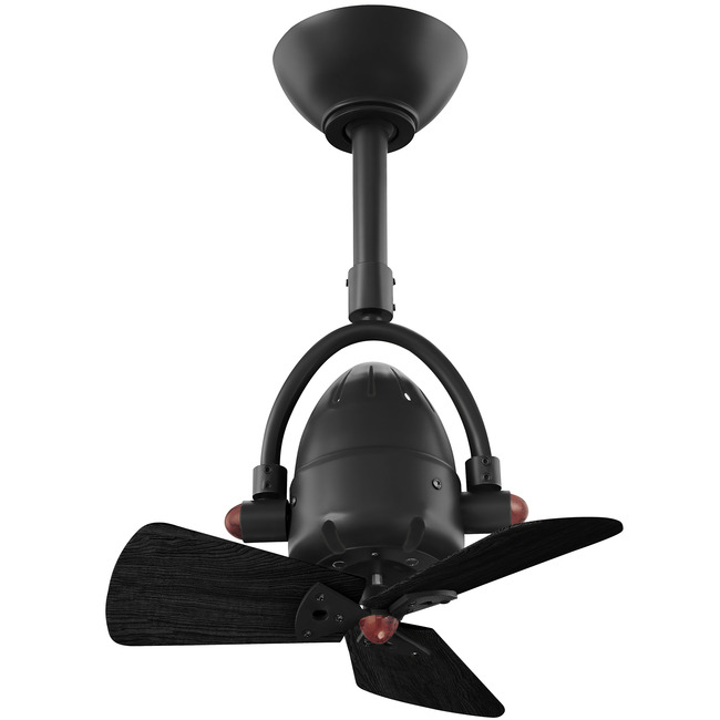 Diane Wood Ceiling Fan by Matthews Fan Company | DI-BK-WDBK | MWG966736