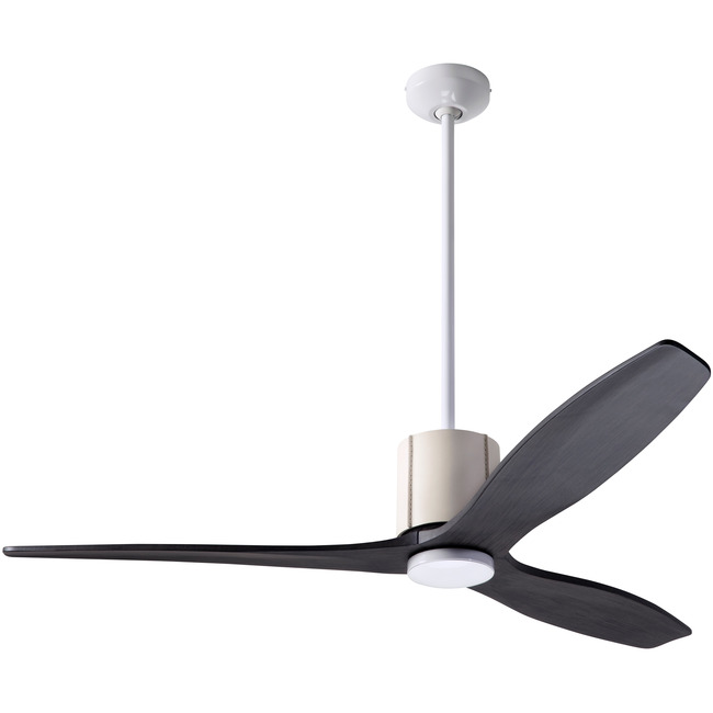 LeatherLuxe DC Ceiling Fan by Modern Fan Co. | LLX-GWIV-54-EB-NL-CC ...