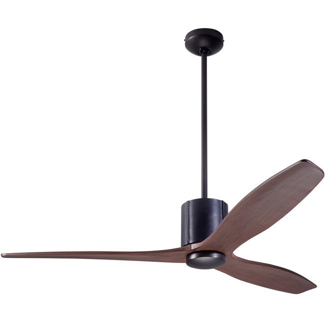 LeatherLuxe DC Ceiling Fan by Modern Fan Co. | LLX-DBBK-54-MG-NL-WC ...