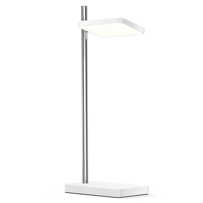 Talia Table Lamp by Pablo | TALI TBL WHT/SLV | PBL967243