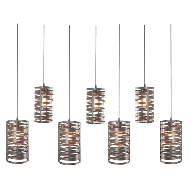 Tempest Linear Multi Light Pendant by Hammerton Studio | PLB0013-07-GB ...
