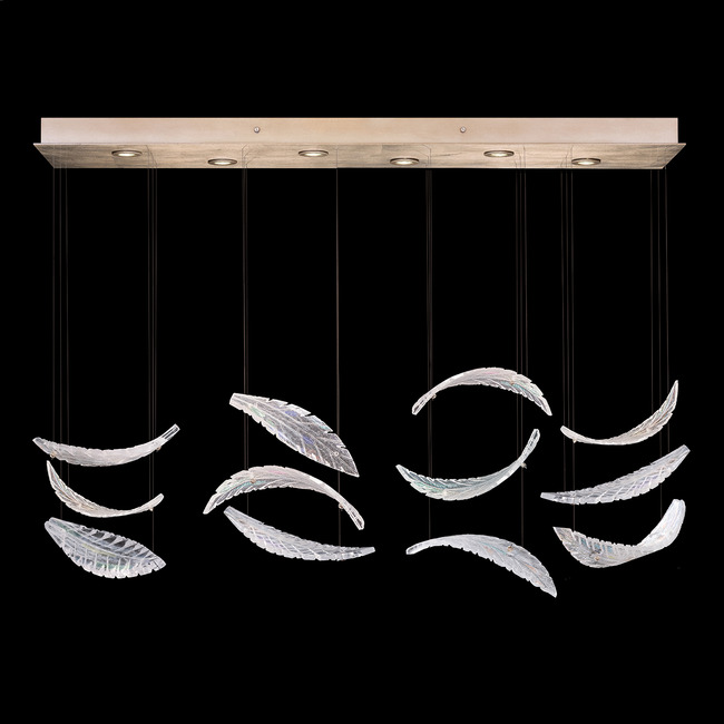 Elevate Plume Linear Pendant by Fine Art Handcrafted Lighting | 895140 ...
