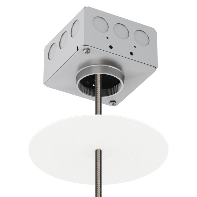 Vanishing Point 120V Pendant Cord Ceiling Connection System by PureEdge ...
