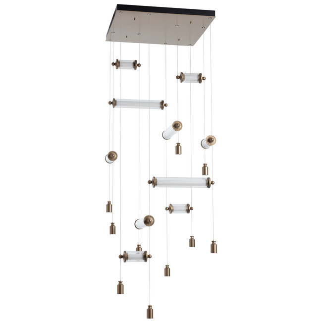 Libra Square Multi Light Pendant by Hubbardton Forge | 139100-1008 ...