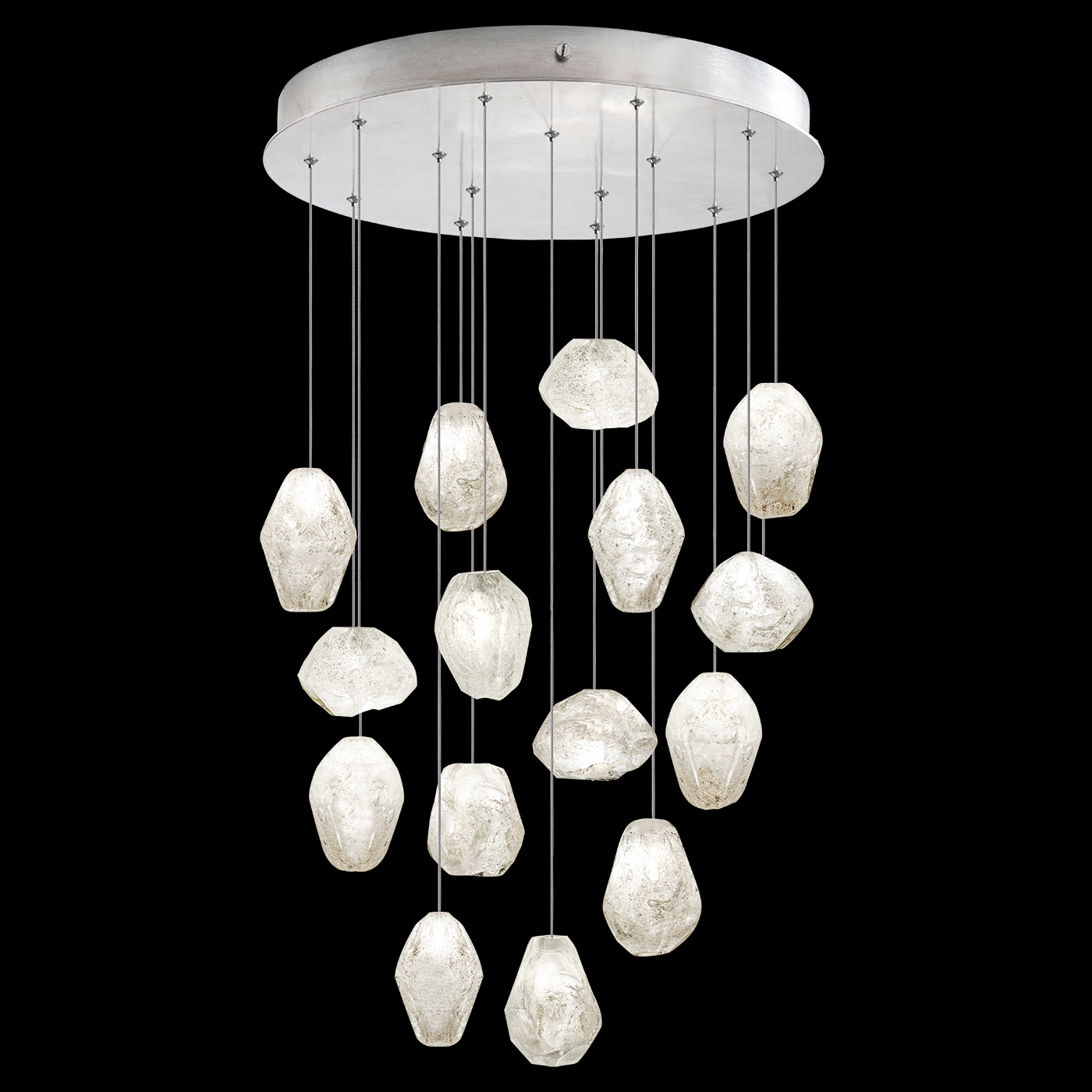 Natural Inspirations Quartz Multi Light Pendant by Fine Art Handcrafted ...