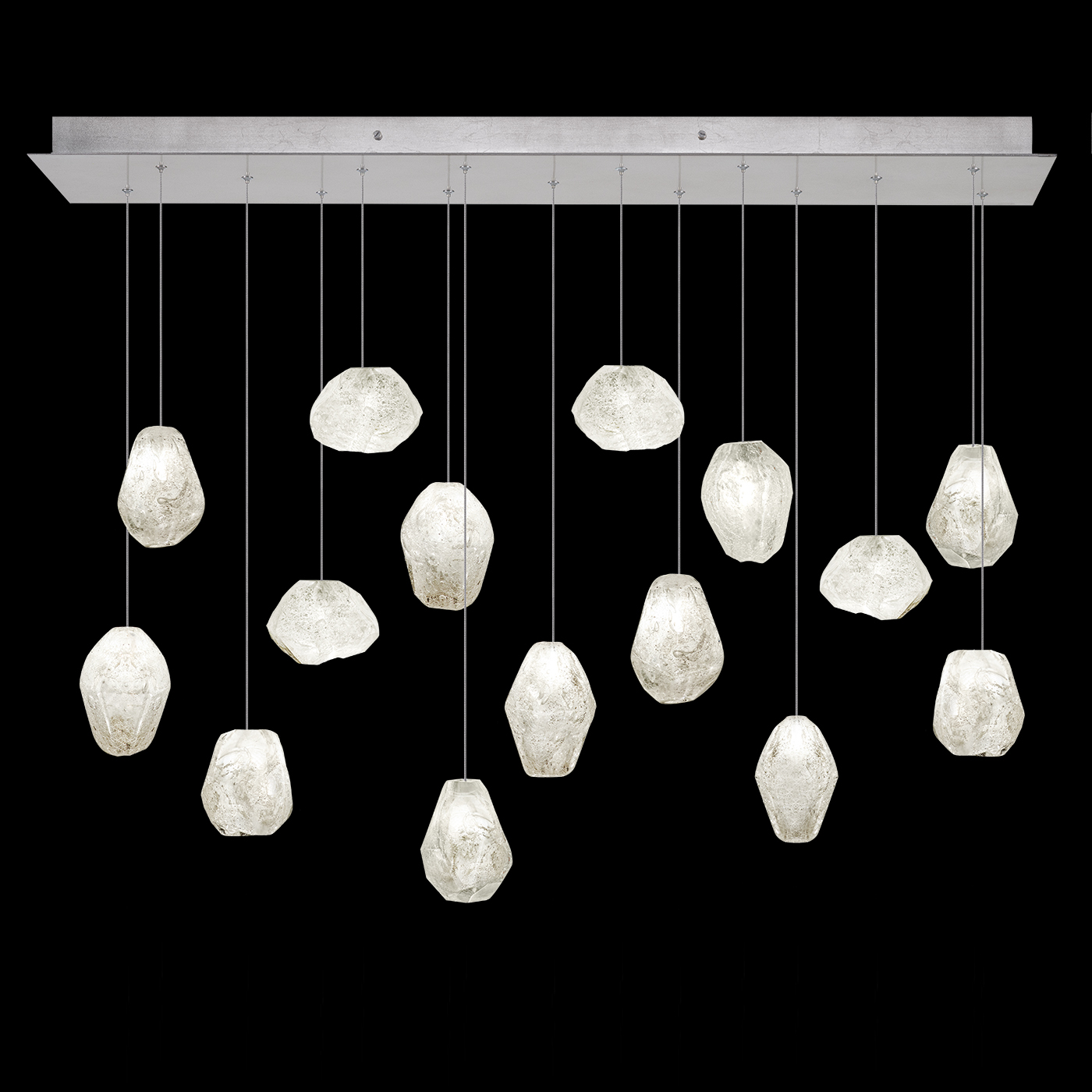 Natural Inspirations Quartz Linear Pendant by Fine Art Handcrafted ...