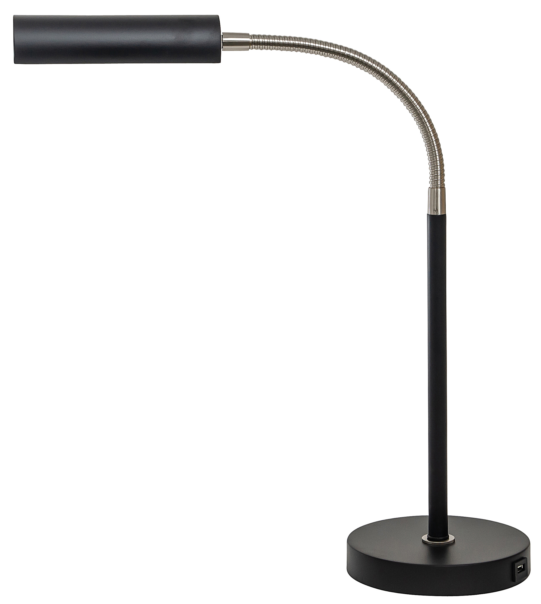 Fusion Table Lamp by House Of Troy | FN150-BLK/SN | HOT1006114