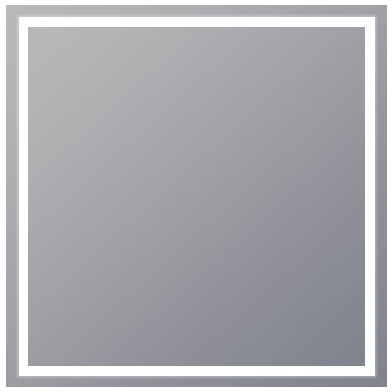 Integrity Square Lighted Mirror by Electric Mirror | INT-4242 | EMR100968