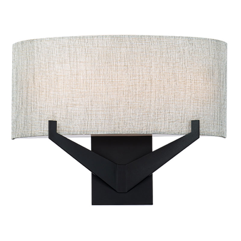 Fitzgerald Wall Sconce by WAC Lighting | WS-47116-27-BK | WAC1010656