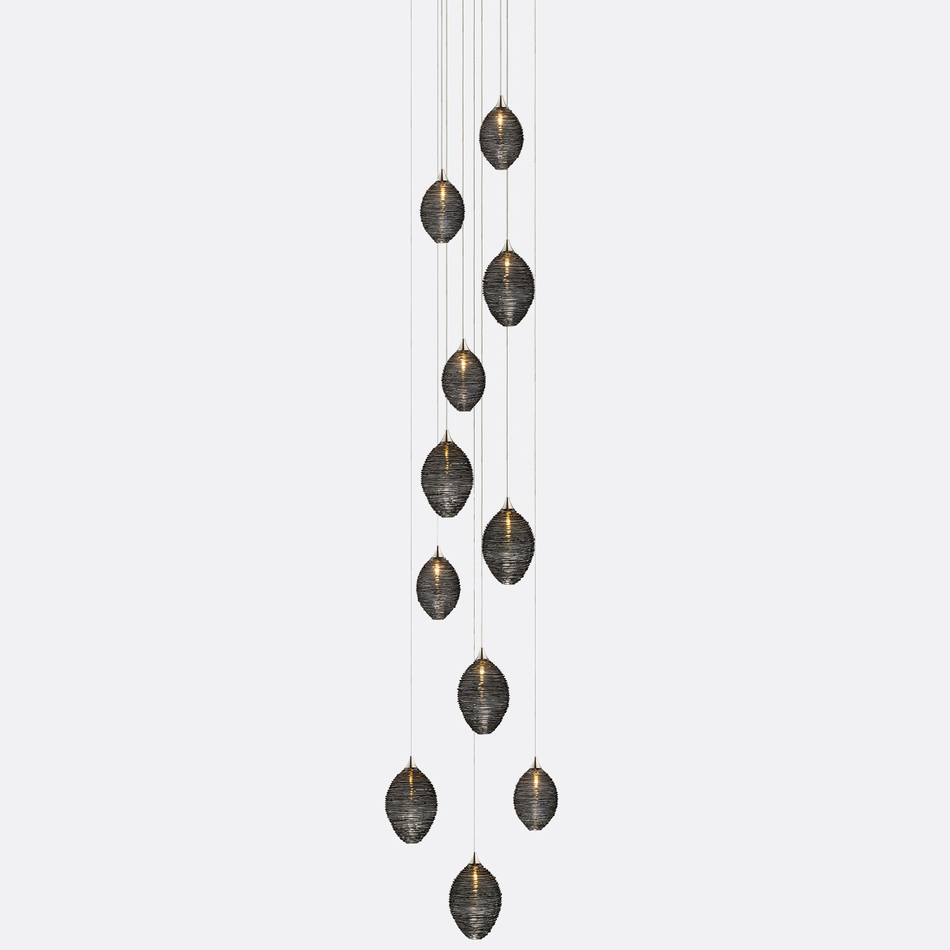 Cocoon Round Multi-Light Chandelier by Shakuff | CC11-GR-AB | SHK1012945