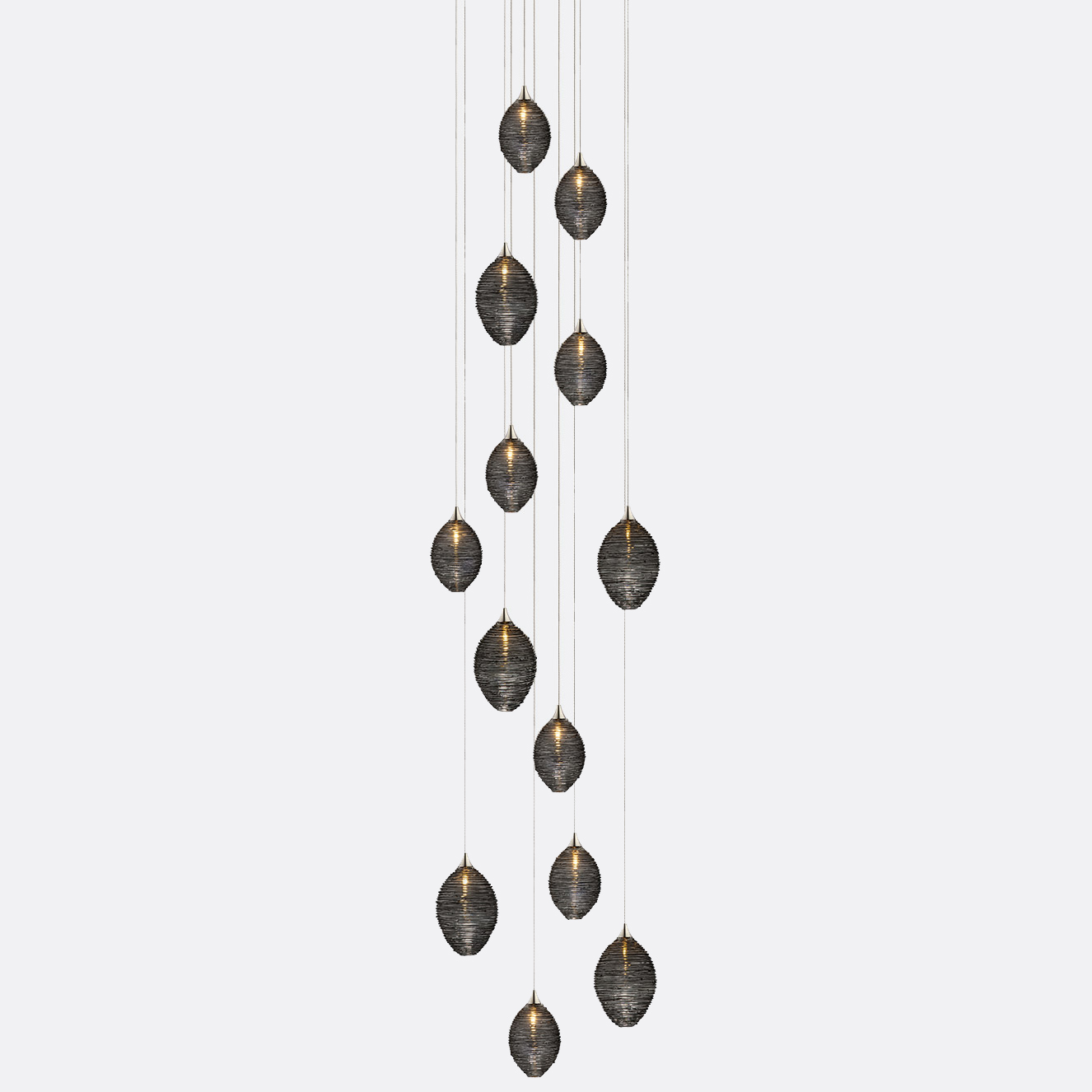Cocoon Round Multi-Light Chandelier by Shakuff | CC13-GR-MS | SHK1012964