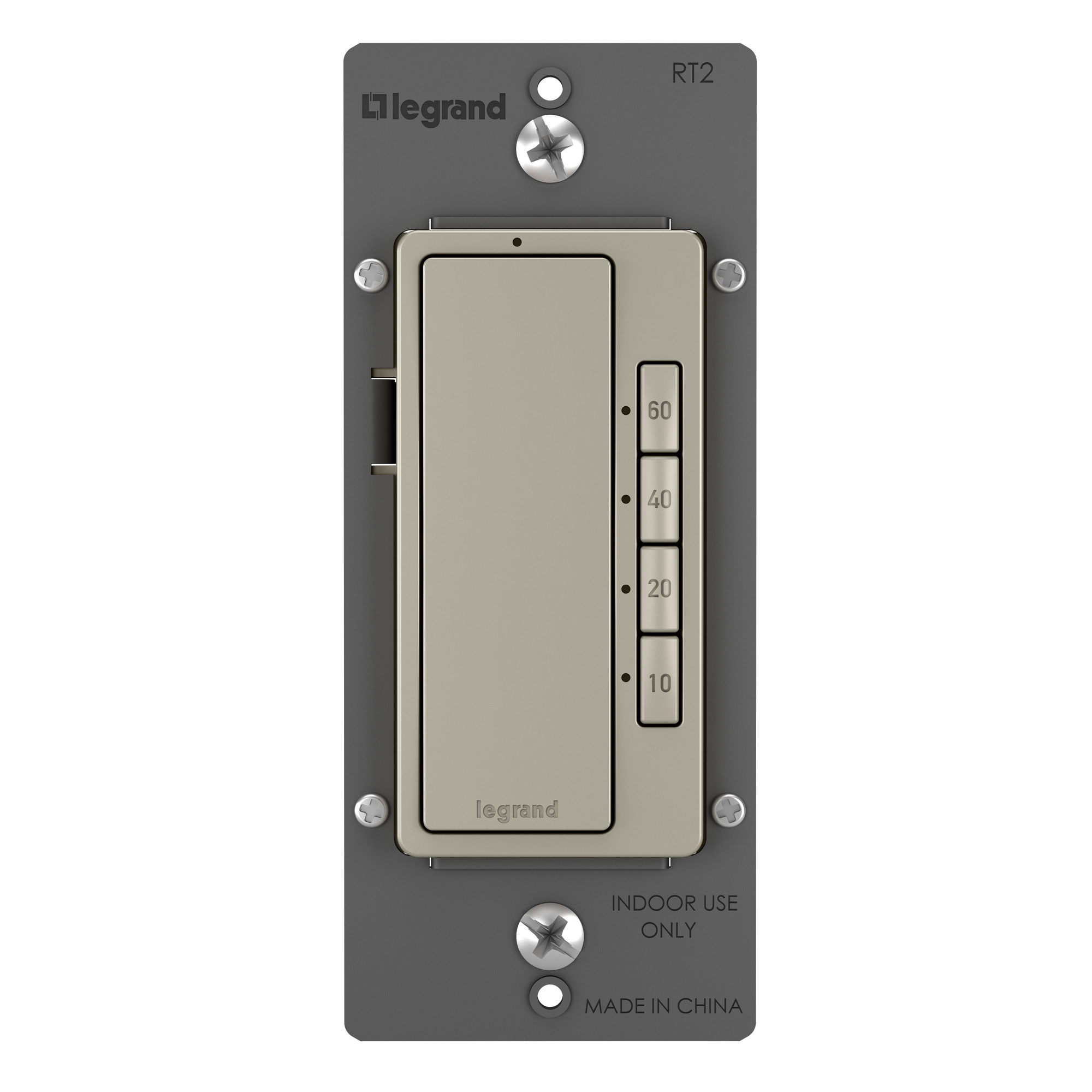 4 Button Digital Timer by Legrand Radiant | RT2NICCV4 | RAD1017695