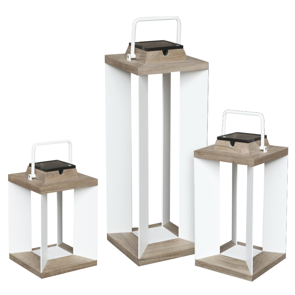 Blade Solar Outdoor LED Lantern by Les Jardins Solar Lighting | TECKA95 ...