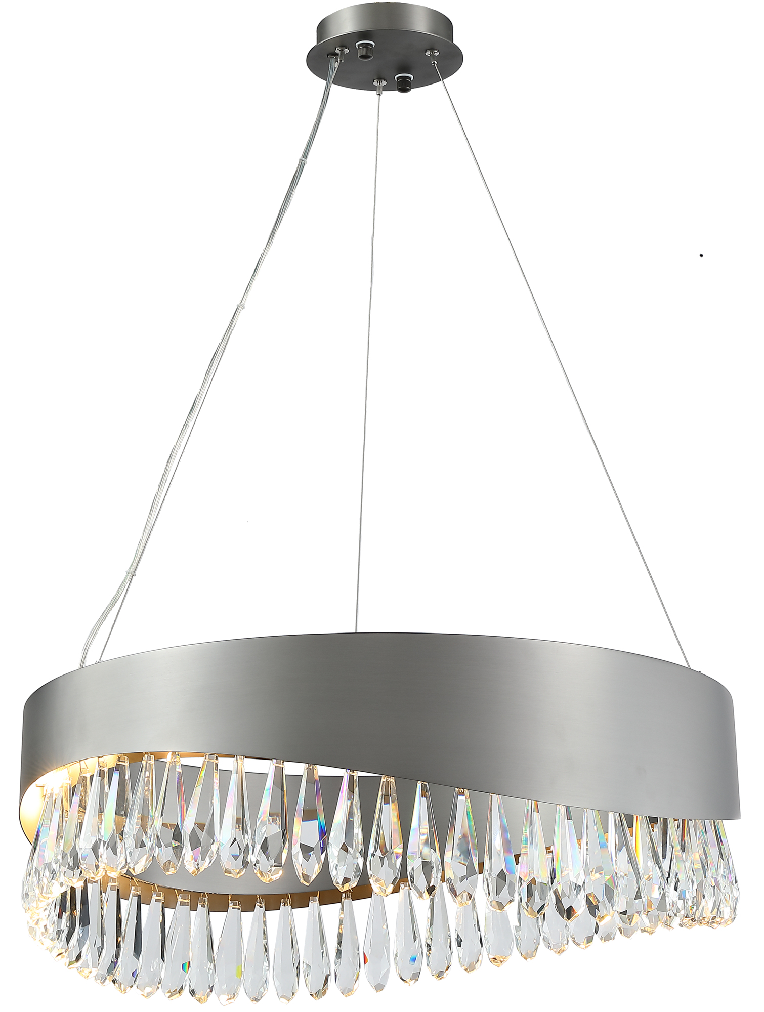 Venosa Round Chandelier by Kanova | KCH1101R-26PT | KNV1026241
