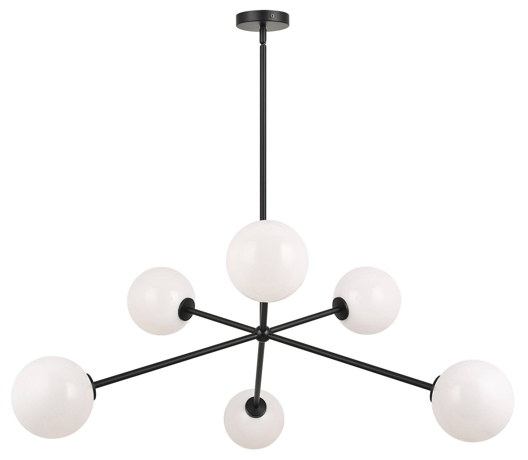 Novo Chandelier by Matteo Lighting | C81706BKOP | MTO1026478