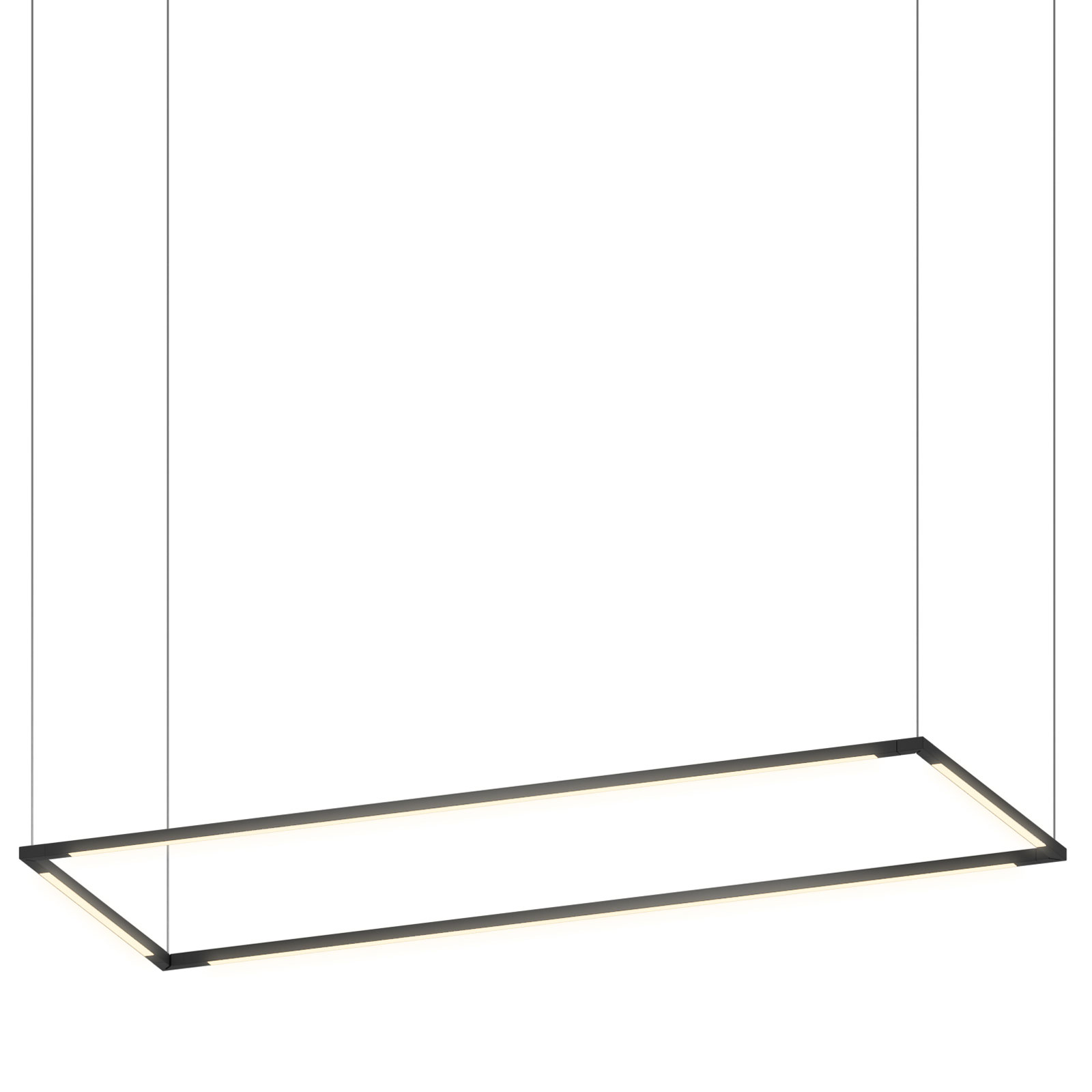 Z-Bar Rectangle Pendant by Koncept Lighting | ZBP-36-R-SW-MTB-CNP ...