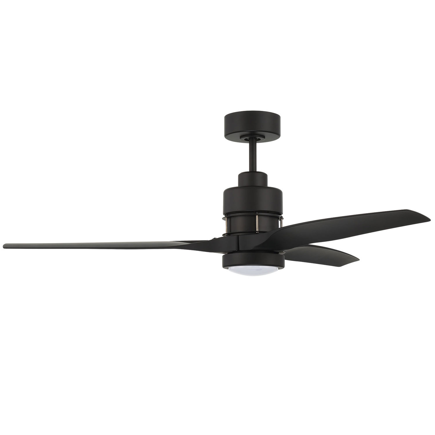 Sonnet WiFi Ceiling Fan with Light by Craftmade | SONWF52FB3-FBP ...