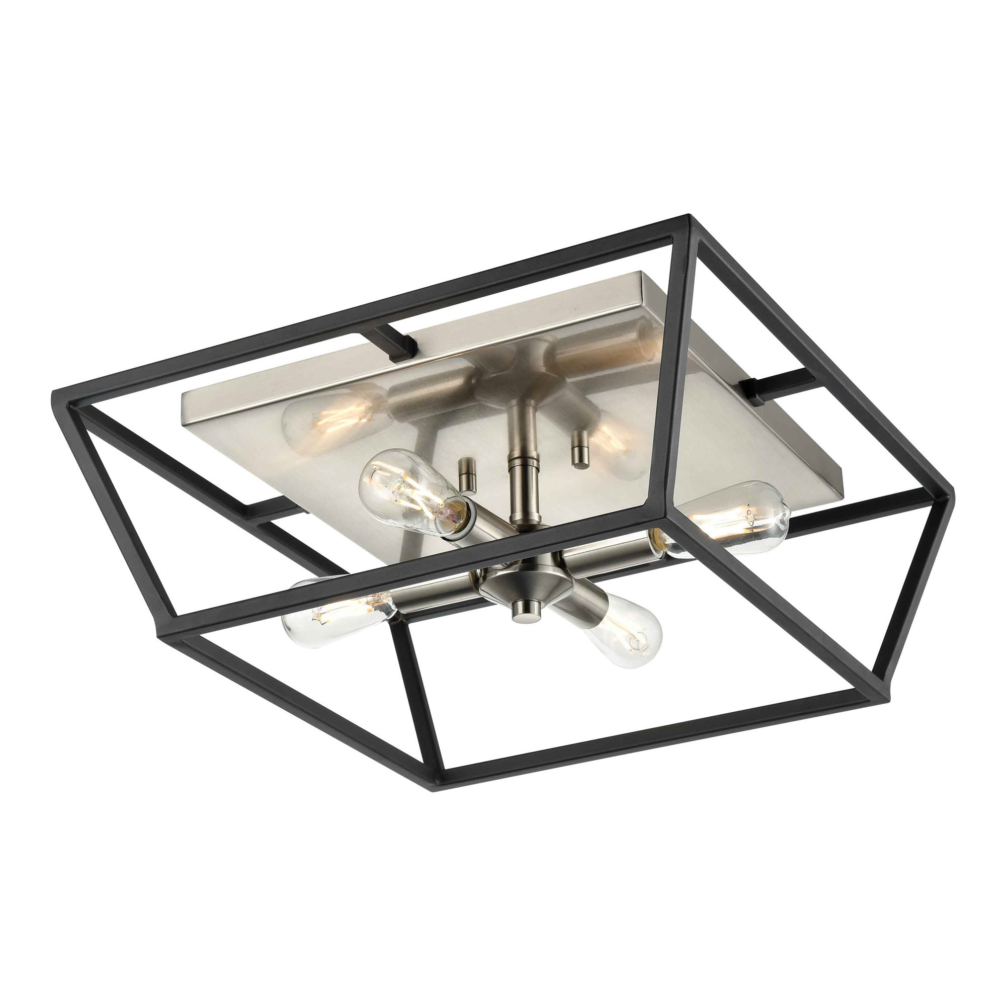 Cabot Trail Ceiling Light Fixture by DVI Lighting | DVP43811SN+GR ...