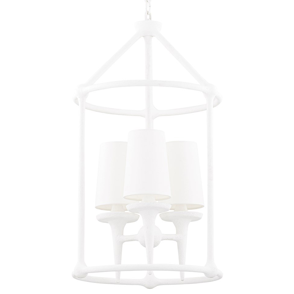 Torch Caged Chandelier by Hudson Valley Lighting | 6617-WP | HUD1038727