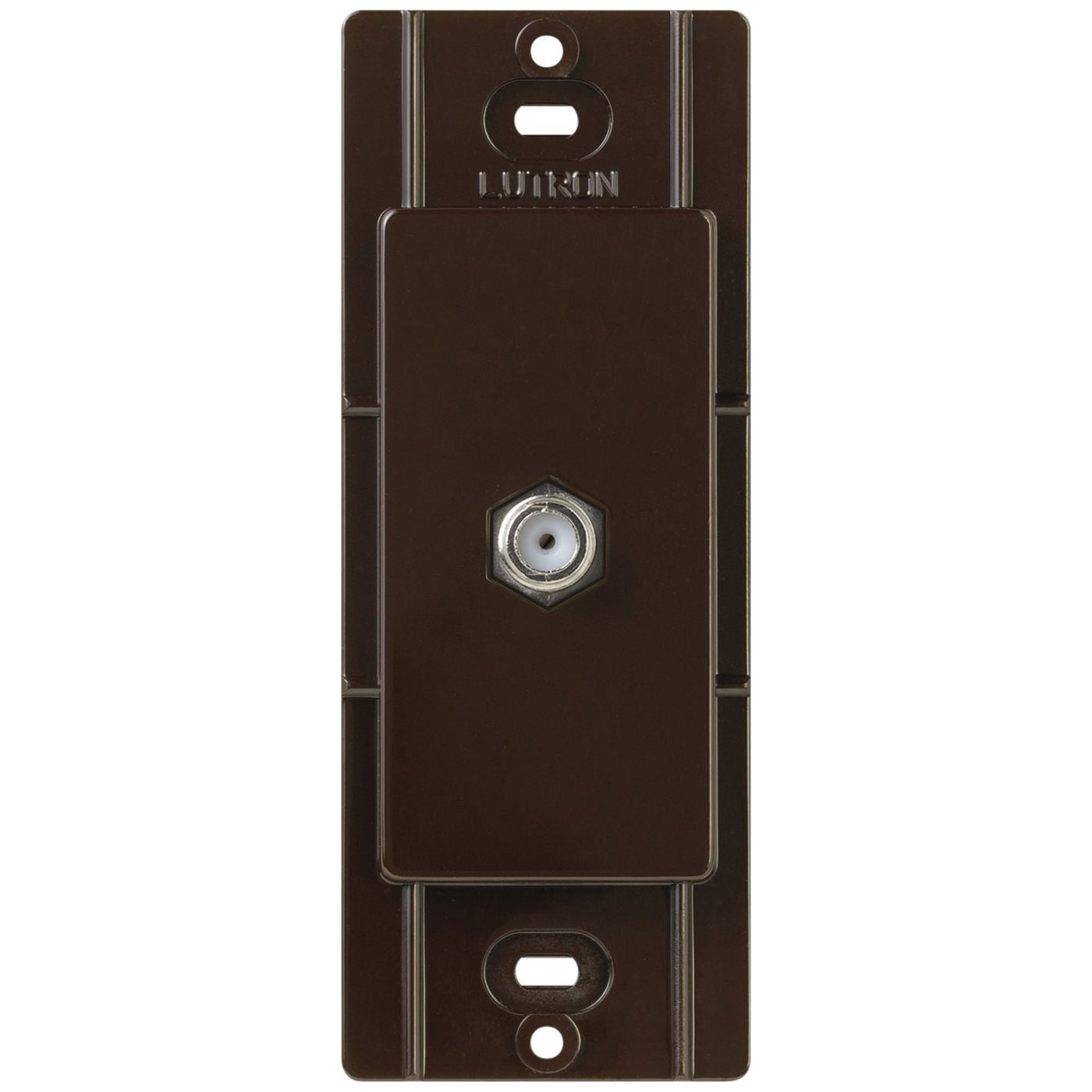 Claro Cable TV Jack by Lutron | CA-CJ-BR | LUT1039088