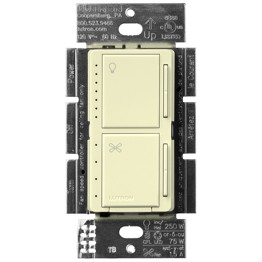 Maestro LED+ Fan / Light Control by Lutron | MACL-LFQ-AL | LUT1039590