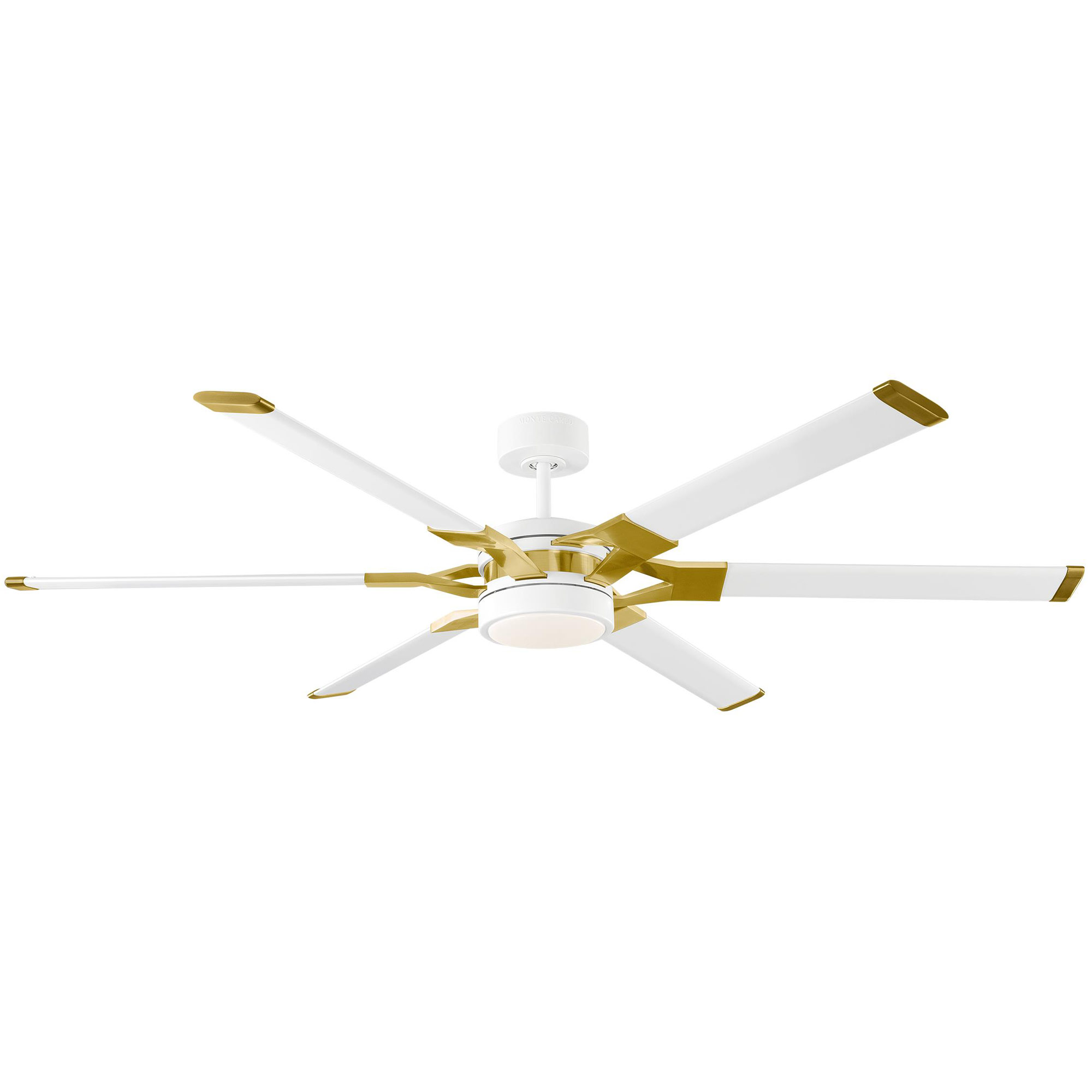 Loft Ceiling Fan with Light by Visual Comfort Fan | 6LFR62RZWBBSD ...