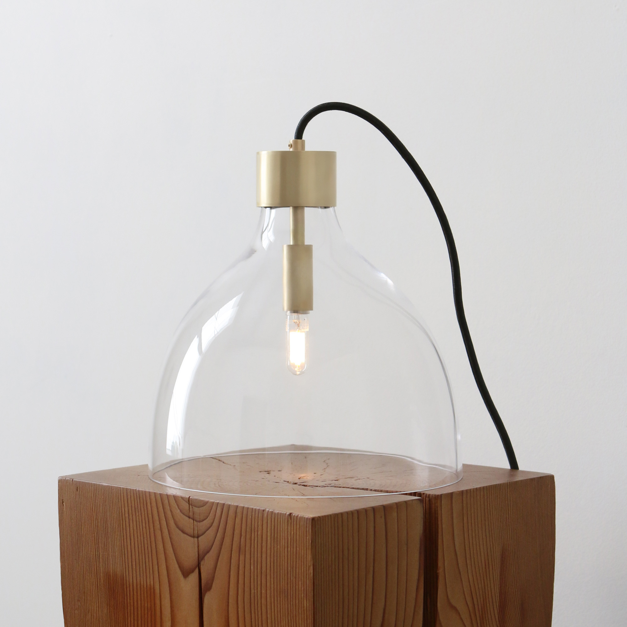 Bell Jar Table Lamp by SkLO | LT355CLRBB | SKL1048423