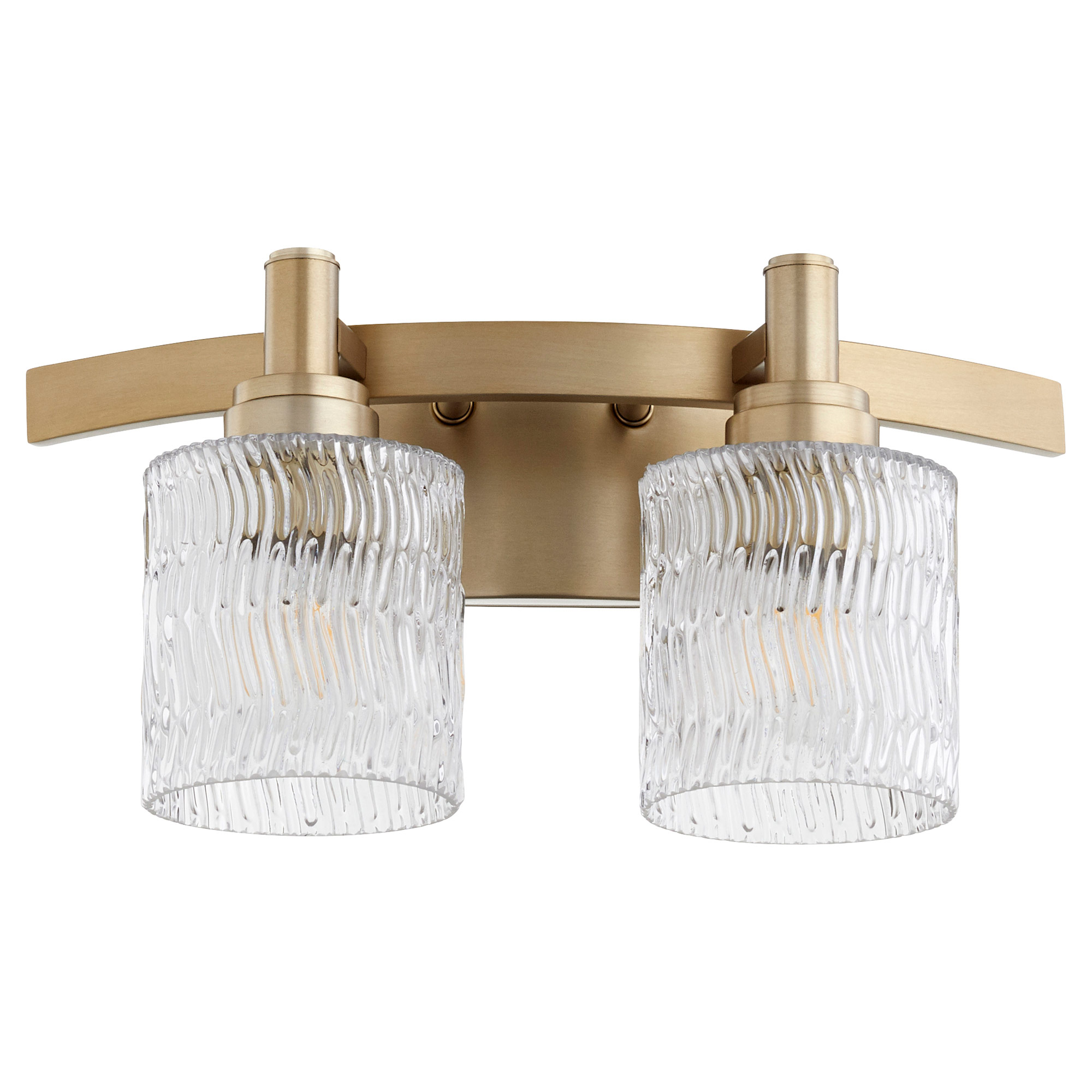 Stadium Bathroom Vanity Light by Quorum | 5184-2-80 | QUO1048585