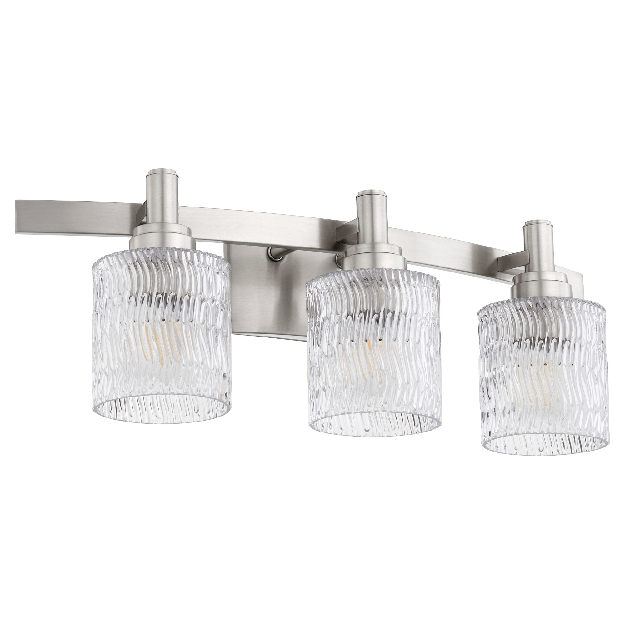 Stadium Bathroom Vanity Light by Quorum | 5184-3-65 | QUO1048586