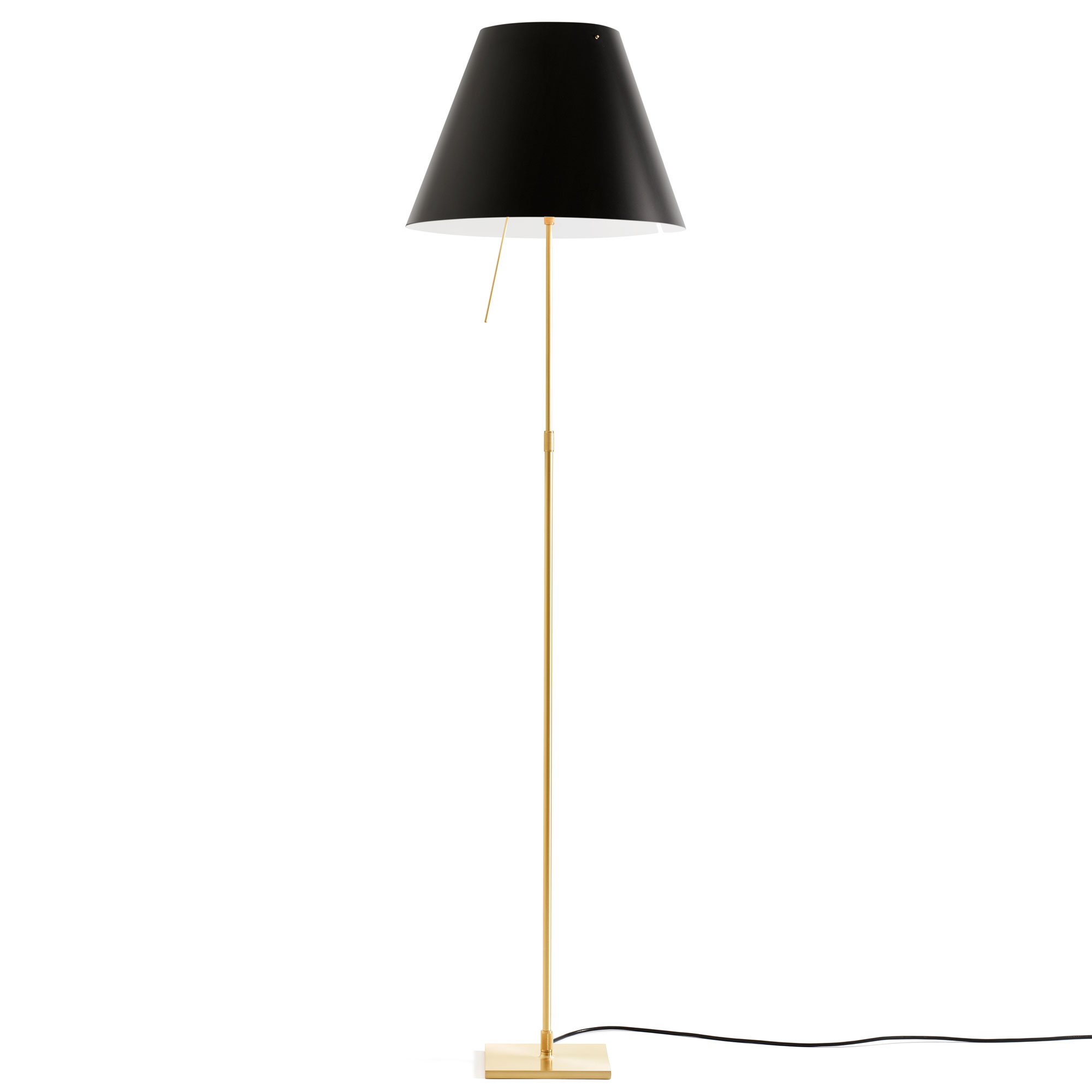 Costanza Telescopic Floor Lamp by Luceplan USA | 1D13NT000530+0100505 ...