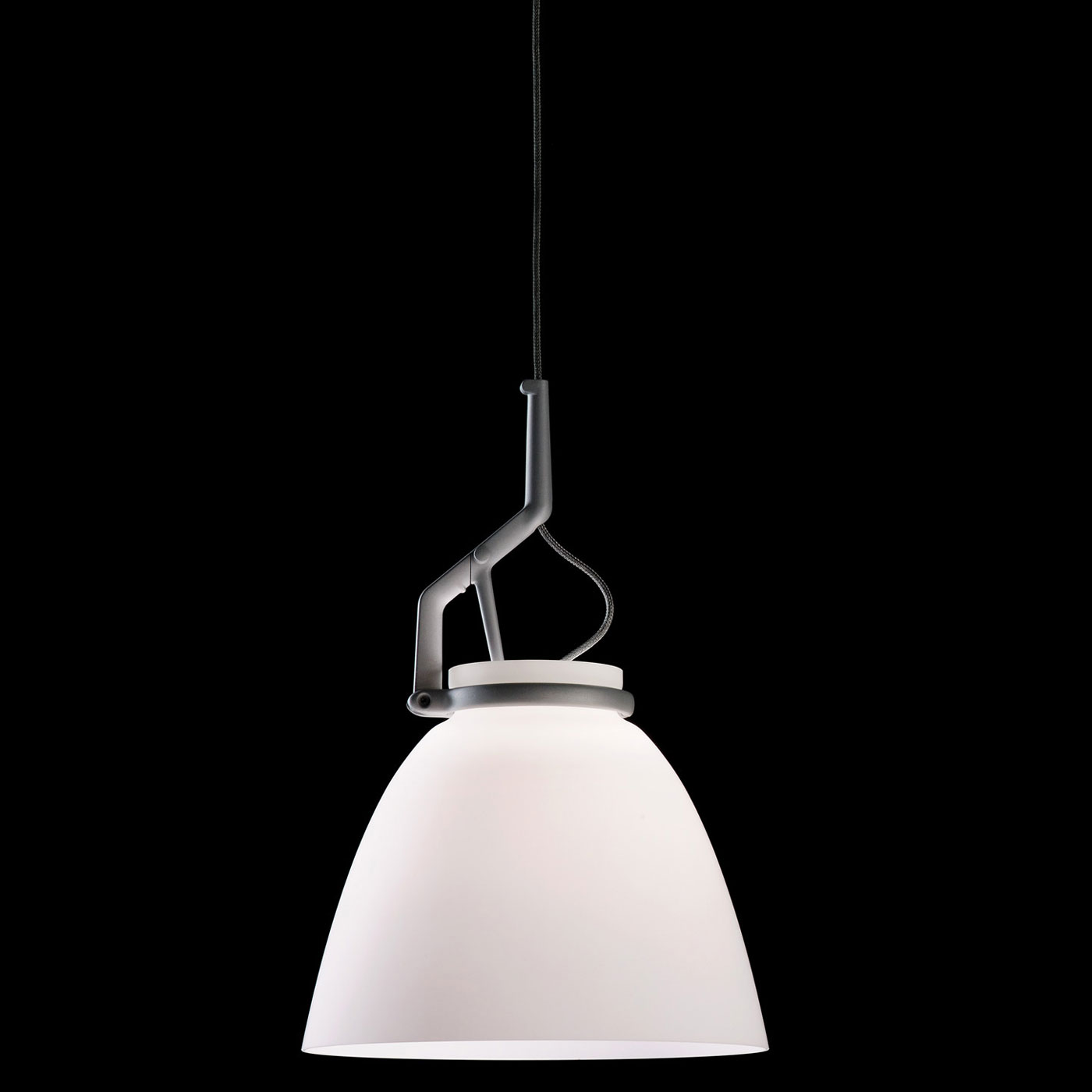 GlassGlass Bell Shade Pendant by Luceplan USA | 1D31PH000520+010002