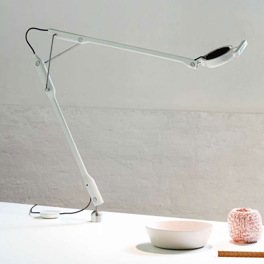 Tivedo Desk Lamp by Luceplan USA | 1D830=000501+2000018 | LPA1050587