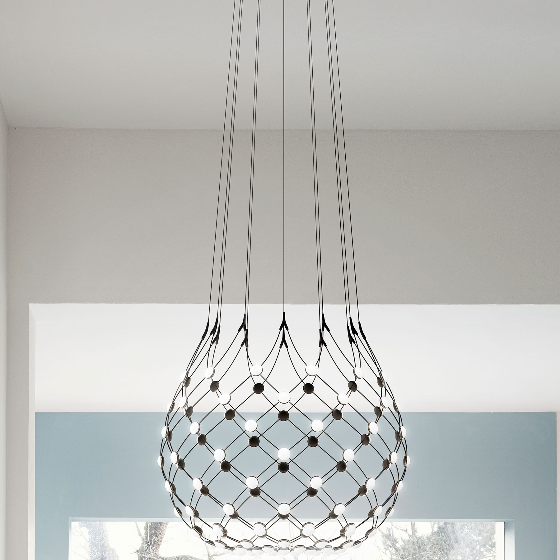 Mesh Pendant by Luceplan USA | 1D86KT103501 | LPA1050609