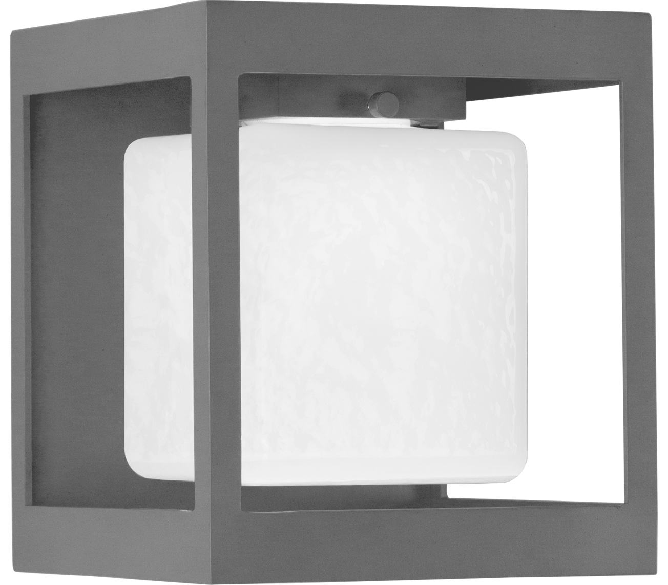 Square Box LED Outdoor Wall Sconce by Hammerton Studio | ODB0076-01-AG ...