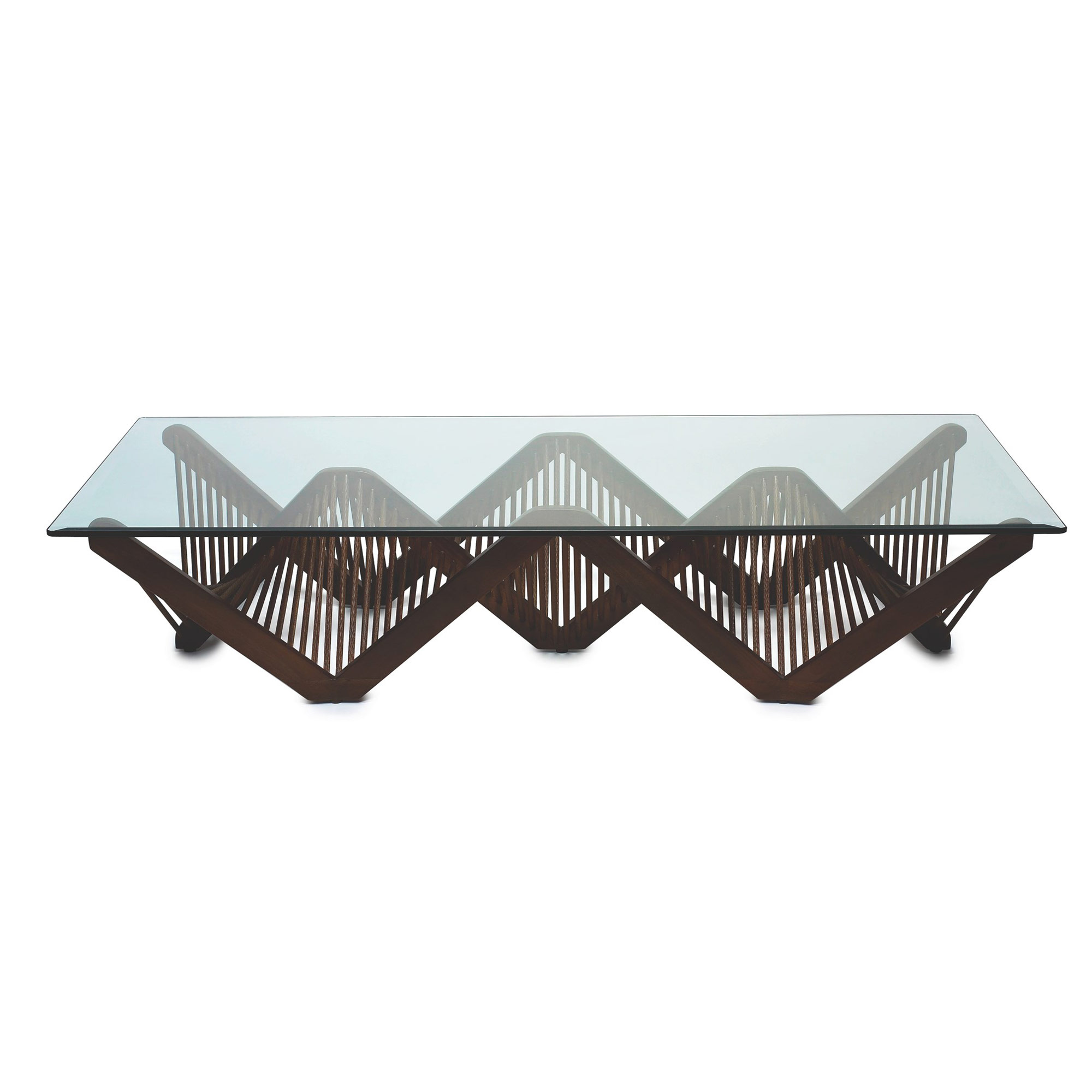 Geo Cocktail Table by Oggetti | 02-GEO RCT/D/GL | OGG1065419
