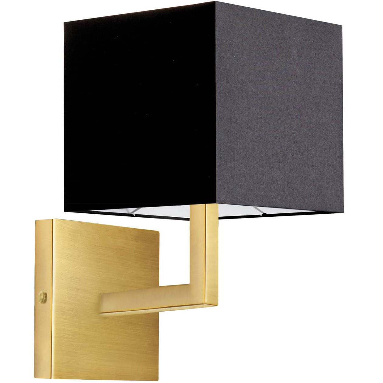Lucas Wall Sconce by Dainolite | 77-1W-AGB-BK | DAI1071682