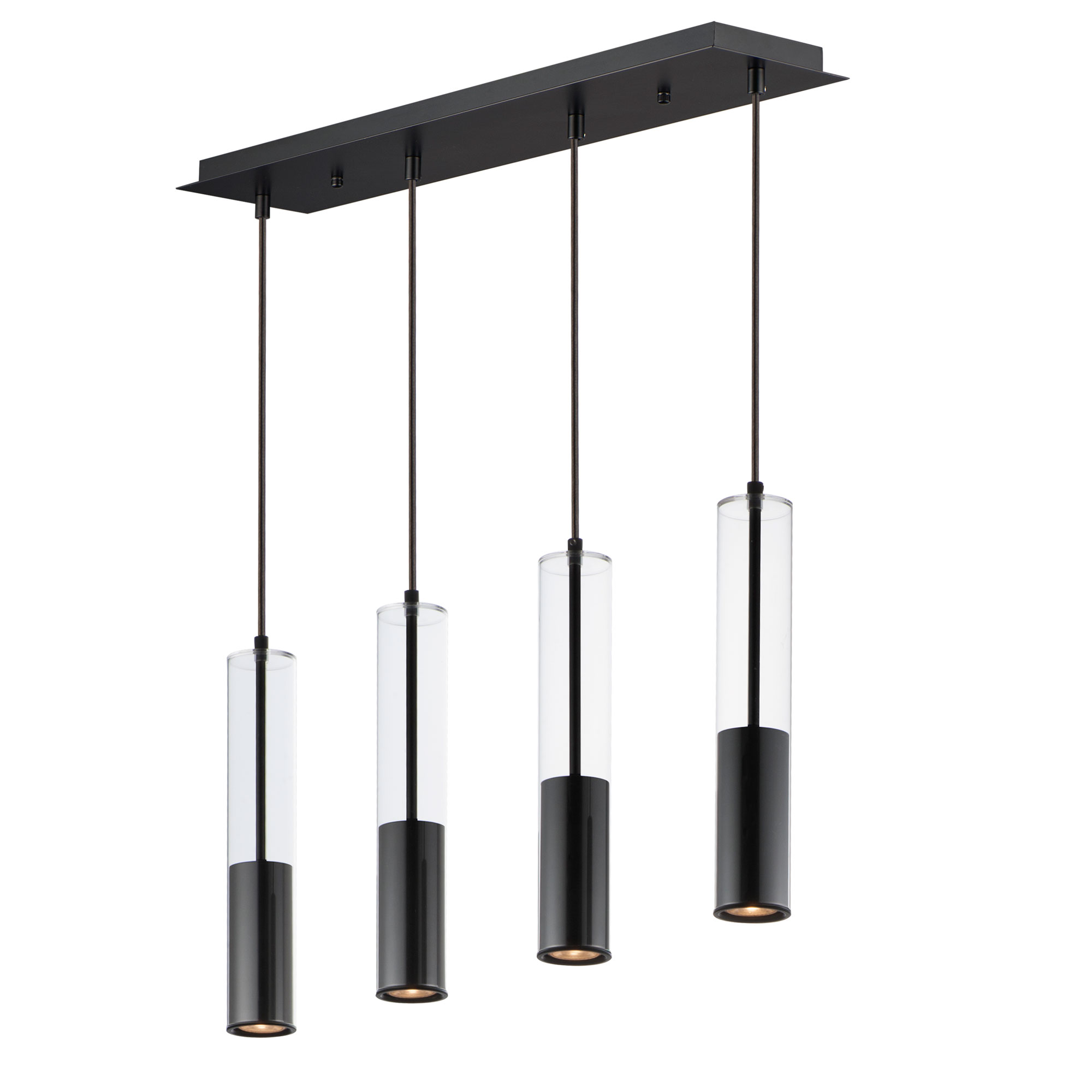 Torch Linear Pendant by Et2 | E11004-24BK | ET21072462