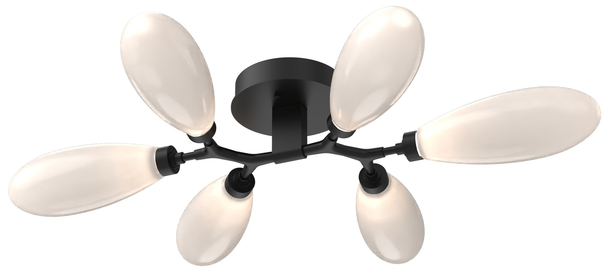 Fiori Semi Flush Ceiling Light by Hammerton Studio | CLB0071-01-MB-WL-L3 | HMR1073145