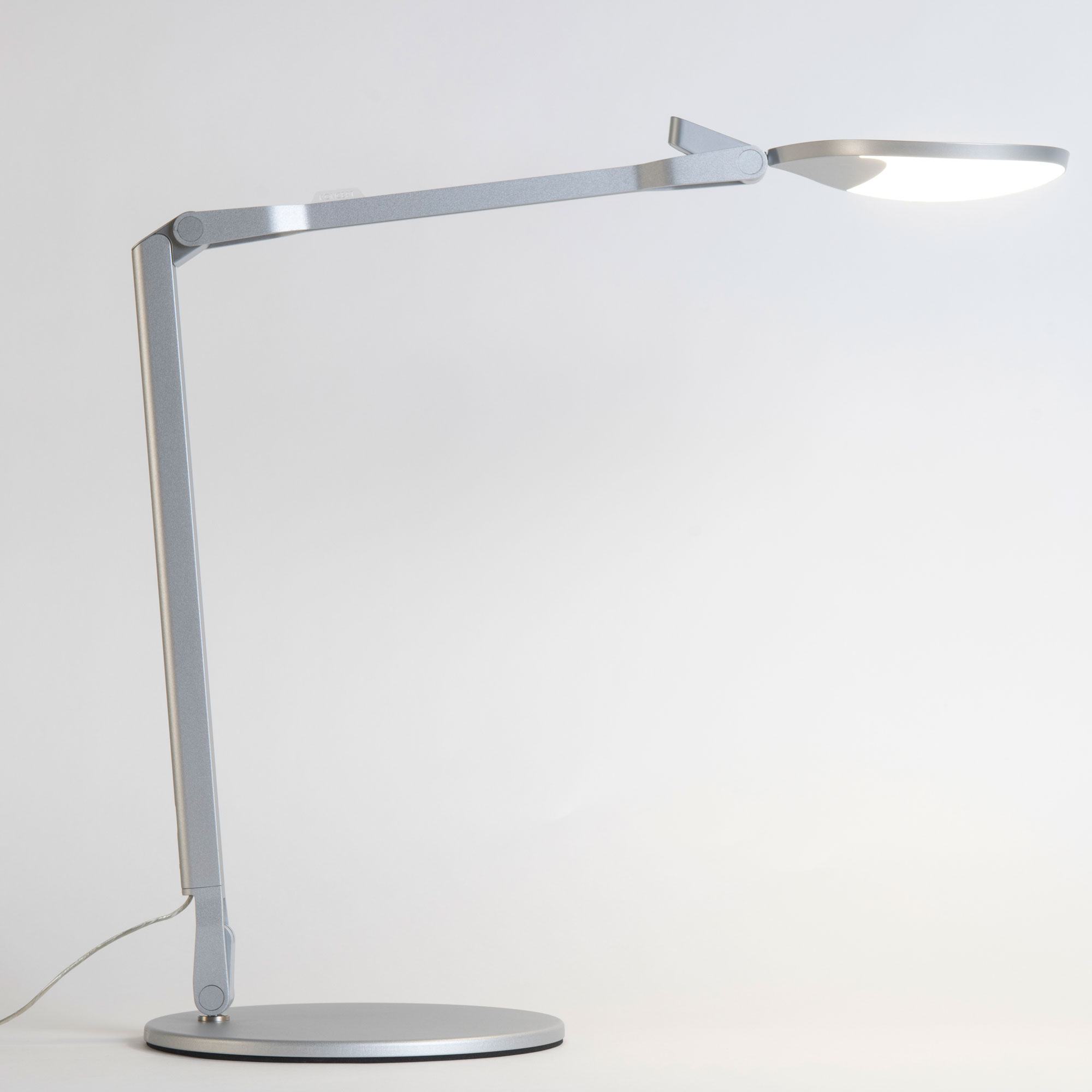 Splitty Reach Desk Lamp by Koncept Lighting | SPY-W-SIL-RCH-DSK ...