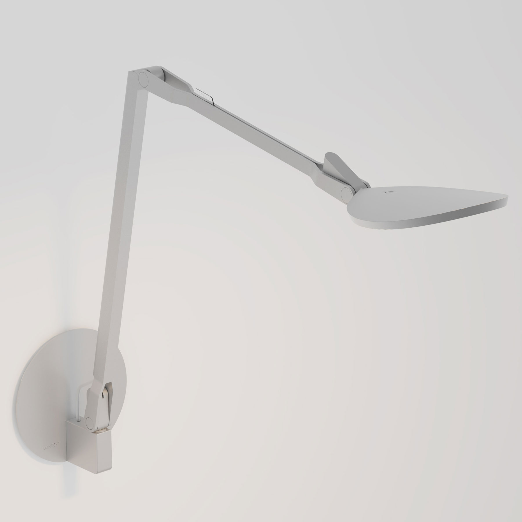 Splitty Reach Desk Lamp by Koncept Lighting | SPY-W-SIL-RCH-HWS ...