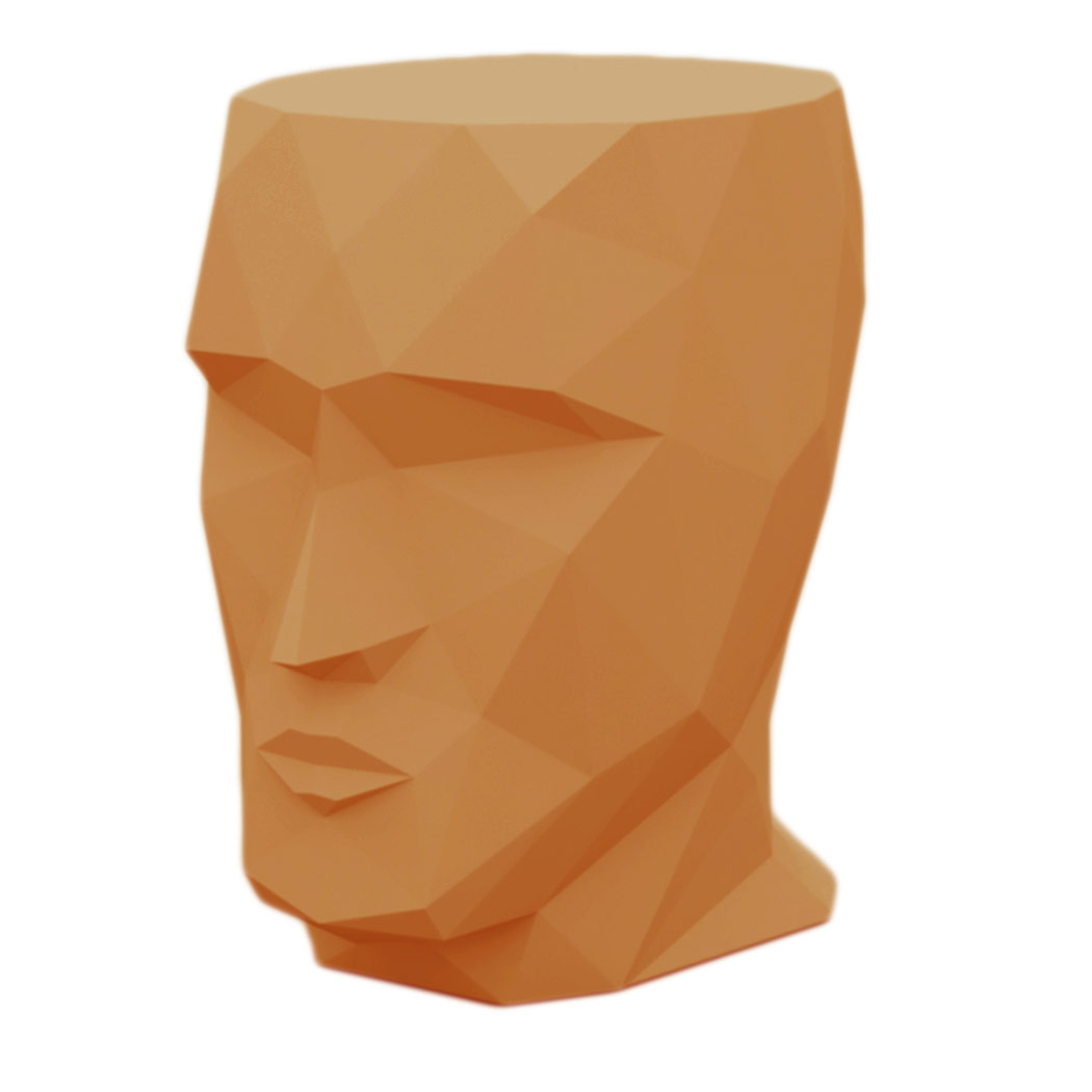 Adan Stool by Vondom | 49066-Orange | VND1085253
