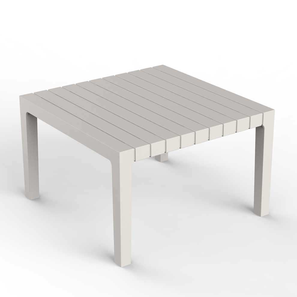 Spritz Sun Lounger Table by Vondom | 56028-Ecru | VND1085460
